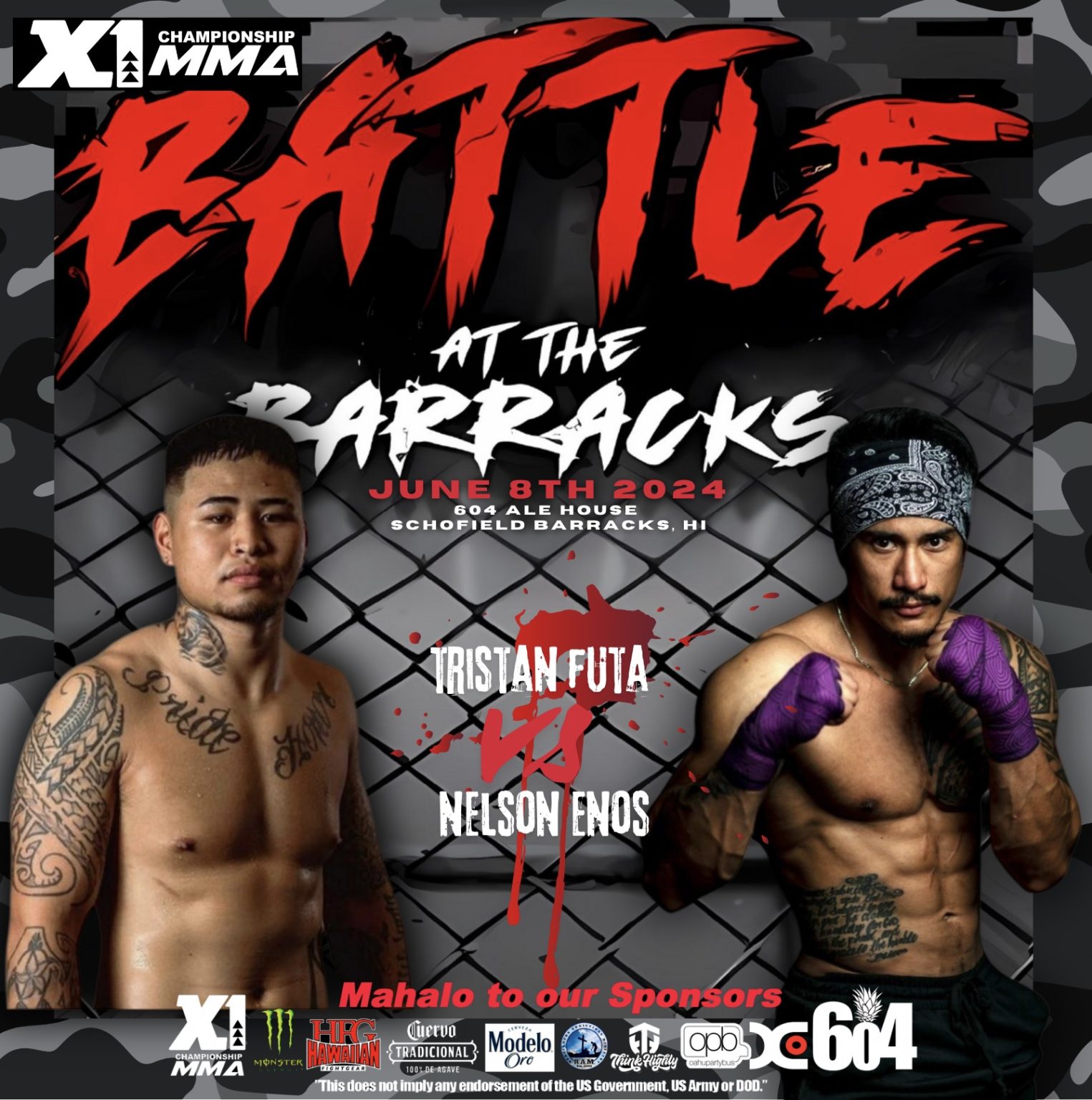 4. Tristan Futa vs Nelson Enos: Hawaii MMA – Official Results | X1 ...